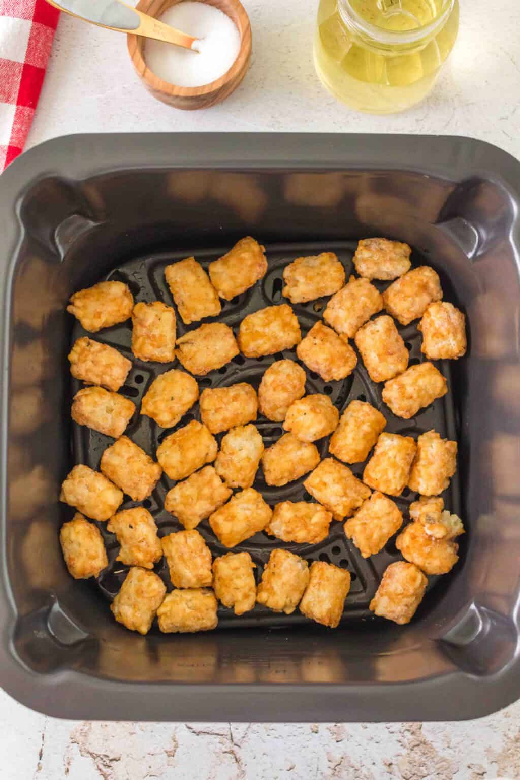 Air Fryer Tater Tots - Love Bakes Good Cakes