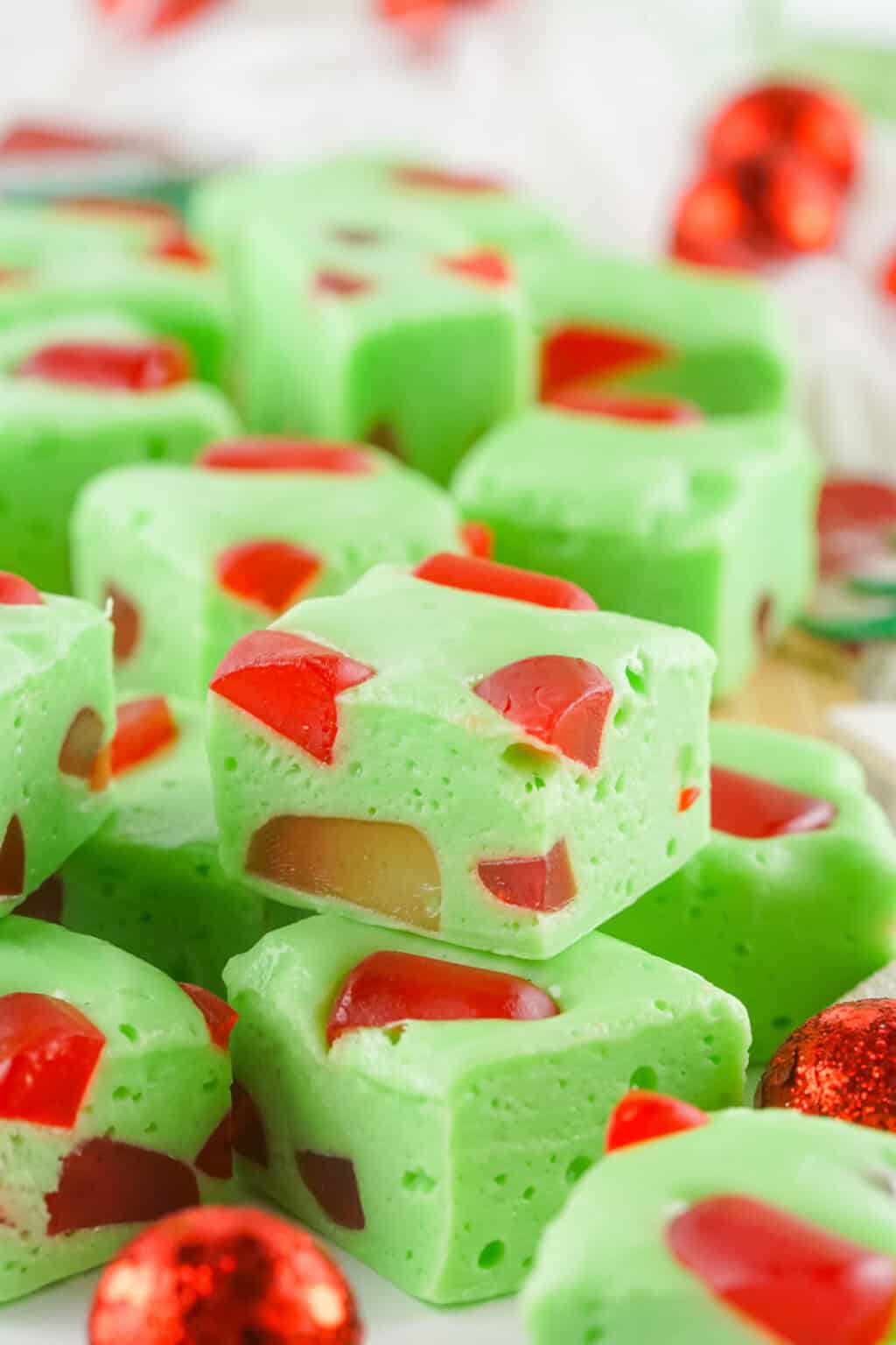 Grinch Christmas Nougat - Love Bakes Good Cakes