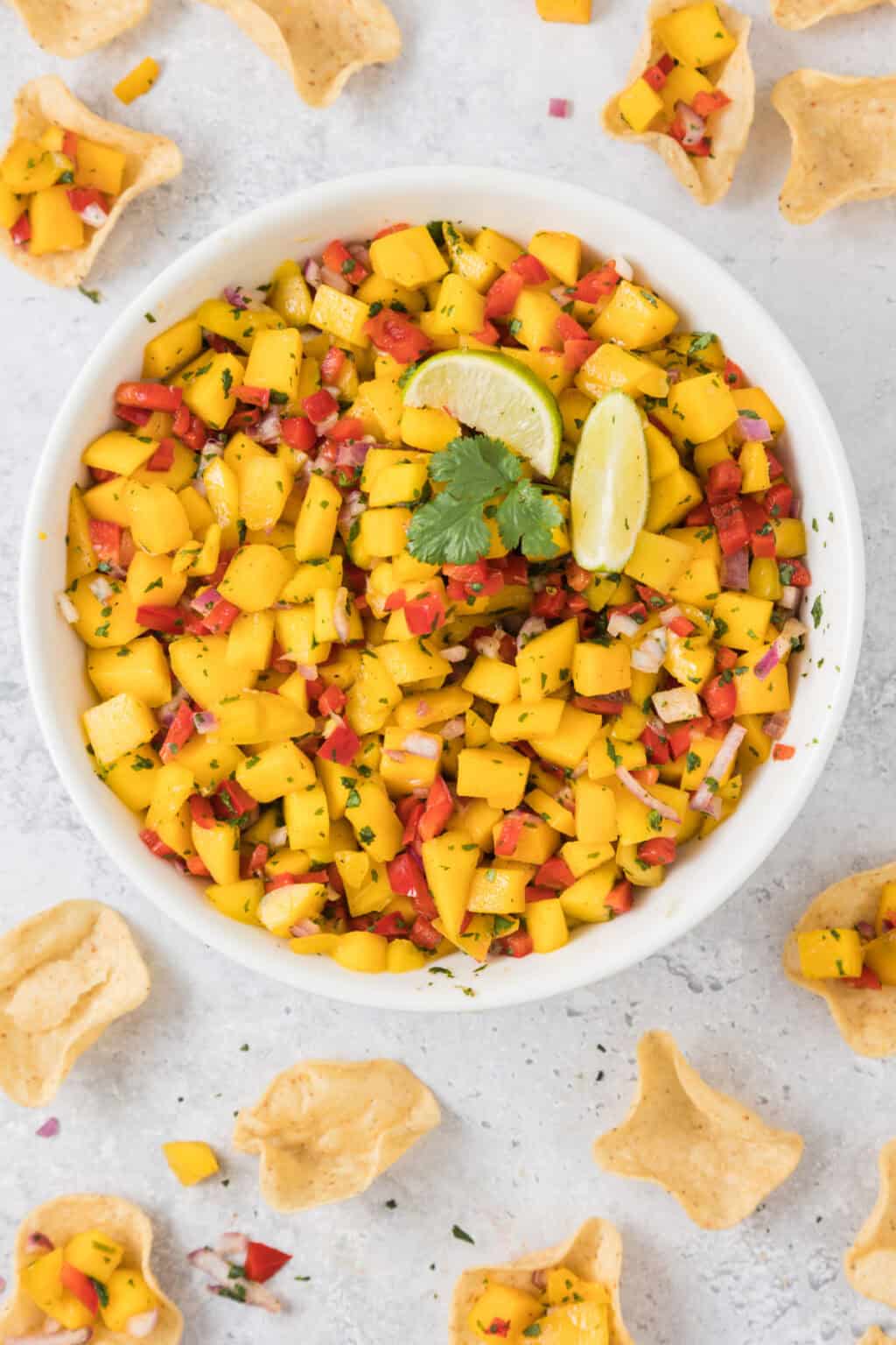 Mango Salsa - Love Bakes Good Cakes