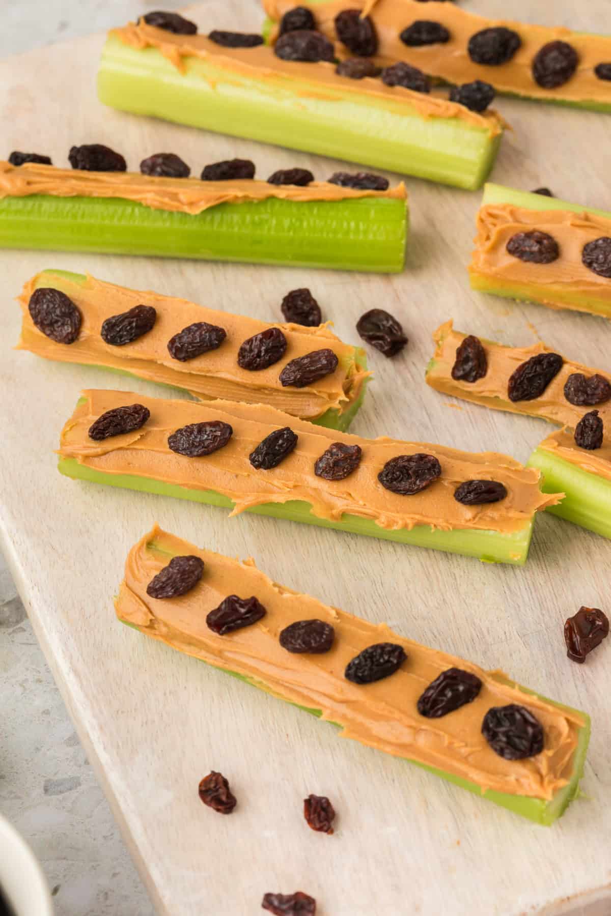 Ants On A Log Recipe - Easy Celery Snack Kids Love - Love Bakes Good Cakes