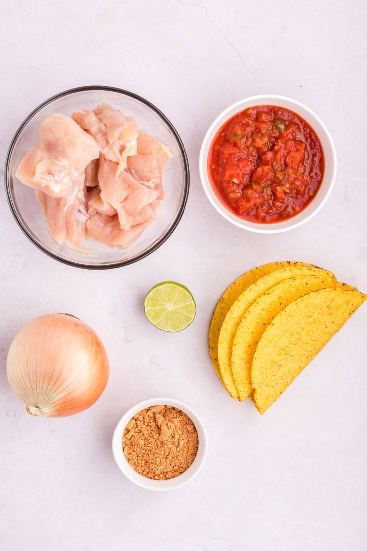 Crockpot Shredded Chicken Tacos Recipe