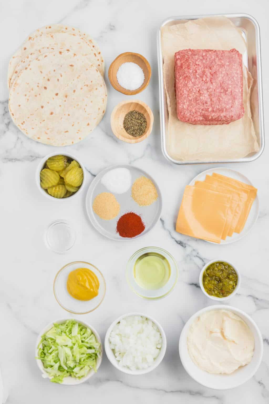 Smash Burger Taco Recipe - Easy Viral Cheeseburger Tacos